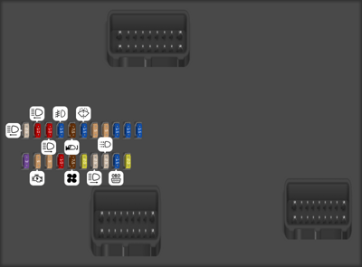 2023 2.0l Diesel Ford Transit Custom fuse box diagram - StartMyCar