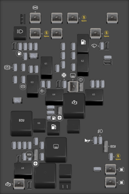 2015 GMC Sierra 3500 fuse box diagram - StartMyCar