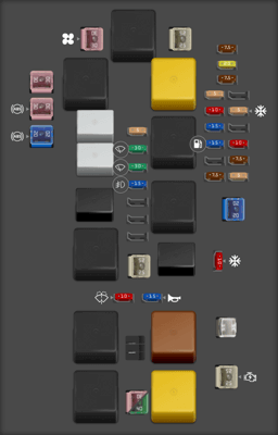 2007 Holden Astra fuse box diagram - StartMyCar