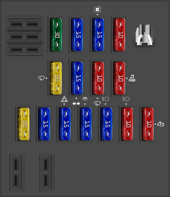 1995 Honda ACTY Headlight fuse - StartMyCar