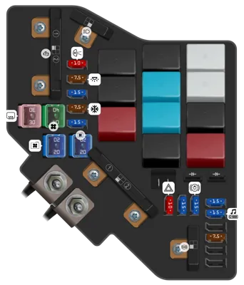 2011 Sedan Honda Civic Brake light fuse - StartMyCar