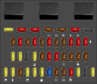 Honda Pilot fuse box diagrams for all years - StartMyCar