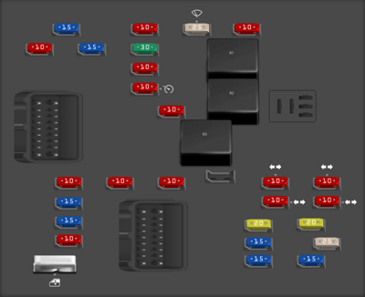 2006 Hummer H2 fuse box diagram - StartMyCar