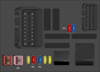 2013 Coupe Hyundai Genesis fuse box diagram - StartMyCar