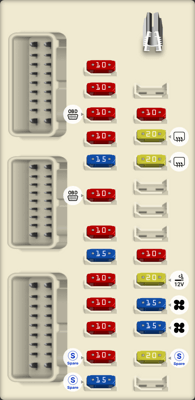 2012 Infiniti EX35 fuse box diagram - StartMyCar