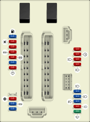 2012 Infiniti EX35 fuse box diagram - StartMyCar