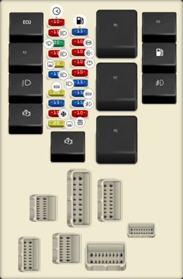 Infiniti FX35 fuse box diagrams for all years - StartMyCar