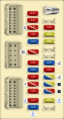 2009 Infiniti G37 fuse box diagram - StartMyCar