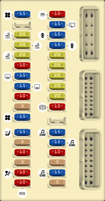 2013 Infiniti JX35 Cigarette lighter fuse - StartMyCar