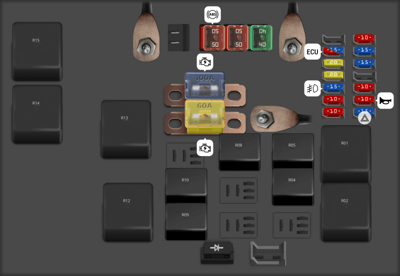 Isuzu Rodeo fuse box diagrams for all years - StartMyCar