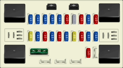 2002 Isuzu Rodeo fuse box diagram - StartMyCar