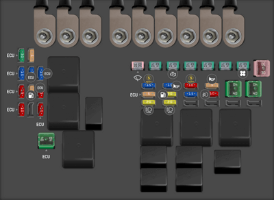 2019 Jaguar E-PACE fuse box diagram - StartMyCar