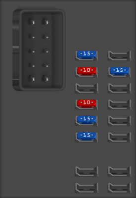2014 Jaguar F-Type fuse box diagram - StartMyCar