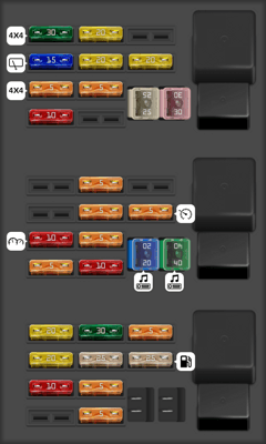 2019 Land Rover Discovery Sport fuse box diagram - StartMyCar