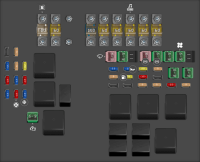 2014 Land Rover Freelander fuse box diagram - StartMyCar