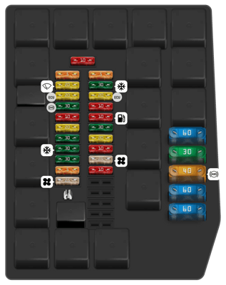 2000 Land Rover Range Rover Air conditioning fuse - StartMyCar