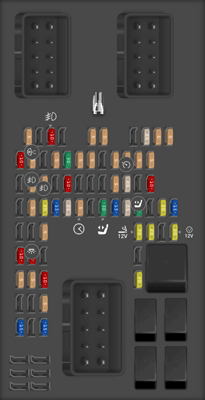 2014 L538 Evoque Land Rover Range Rover Headlight fuse - StartMyCar