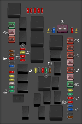 Lexus GX 470 fuse box diagrams for all years - StartMyCar