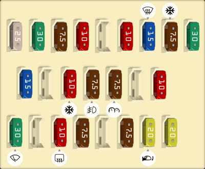 Lexus IS 250 fuse box diagrams for all years - StartMyCar