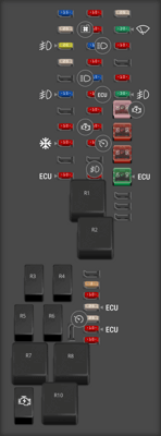 Lexus LS 460 fuse box diagrams for all years - StartMyCar