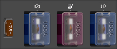 Lexus LX 470 fuse box diagrams for all years - StartMyCar