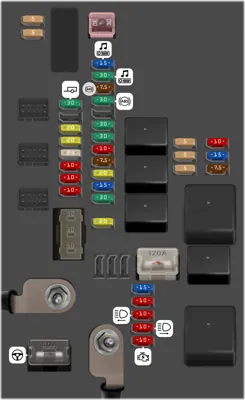 2016 Lexus NX 300h Cigarette lighter fuse - StartMyCar