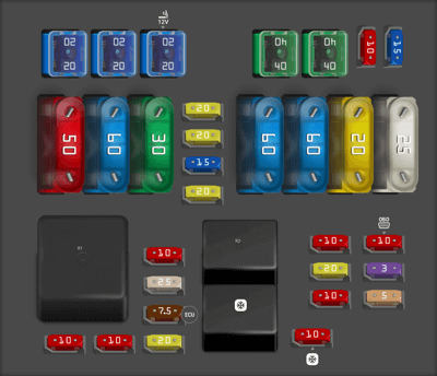 Maserati Grecale fuse box diagrams for all years - StartMyCar