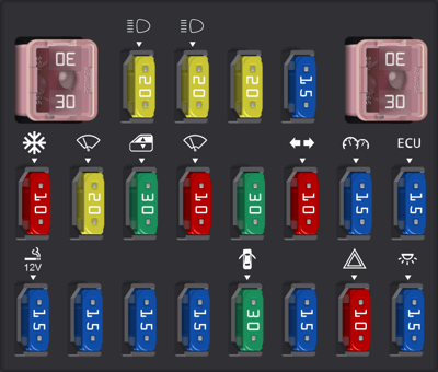 Mazda Bongo fuse box diagrams for all years - StartMyCar