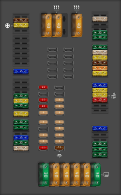 2024 Mercedes Benz AMG GLE fuse box diagram - StartMyCar