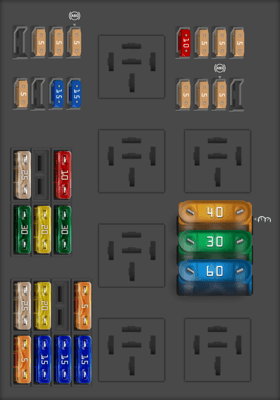 Mercedes Benz AMG GLS fuse box diagrams for all years - StartMyCar