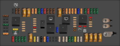 2012 Mercedes Benz B Class fuse box diagram - StartMyCar