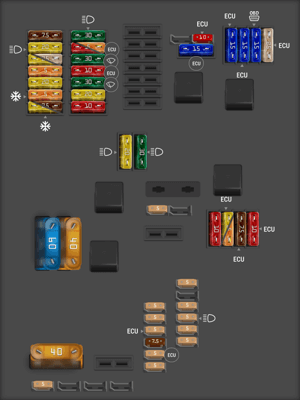2020 250e Mercedes Benz CLA fuse box diagram - StartMyCar