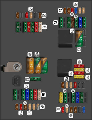 2025 Mercedes Benz CLA fuse box diagram - StartMyCar