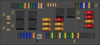2020 Mercedes Benz CLS fuse box diagram - StartMyCar