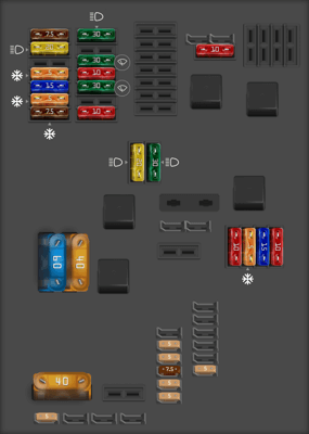 2022 Mercedes Benz EQA fuse box diagram - StartMyCar
