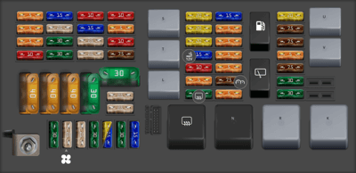 Mercedes Benz GL fuse box diagrams for all years - StartMyCar