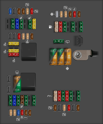 2021 Mercedes Benz GLA fuse box diagram - StartMyCar