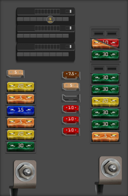 2016 Mercedes Benz GLC fuse box diagram - StartMyCar