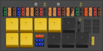 2012 Mercedes Benz SL fuse box diagram - StartMyCar