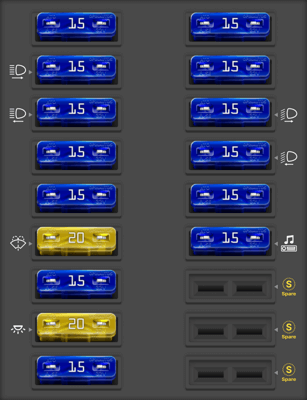 2000 Mercedes Benz Sprinter Headlight fuse - StartMyCar