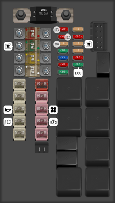2018 MG MG3 fuse box diagram - StartMyCar