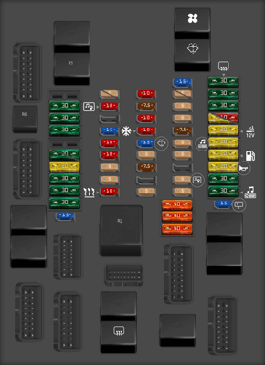 2011 Mini Cooper S fuse box diagram - StartMyCar