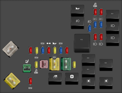 2002 Mitsubishi Magna Air conditioning relay - StartMyCar