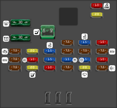 Mitsubishi Triton fuse box diagrams for all years - StartMyCar