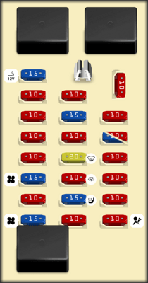 2019 Nissan Almera fuse box diagram - StartMyCar