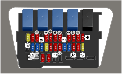 2006 D22 Nissan Frontier fuse box diagram - StartMyCar