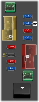 2022 Nissan Frontier Pro-4x fuse box diagram - StartMyCar