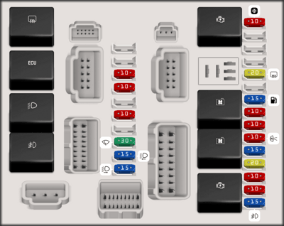 2006 Nissan Note fuse box diagram - StartMyCar