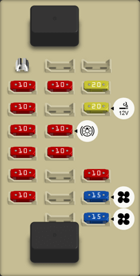 Nissan NV200 fuse box diagrams for all years - StartMyCar
