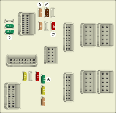 2021 Nissan NV400 fuse box diagram - StartMyCar